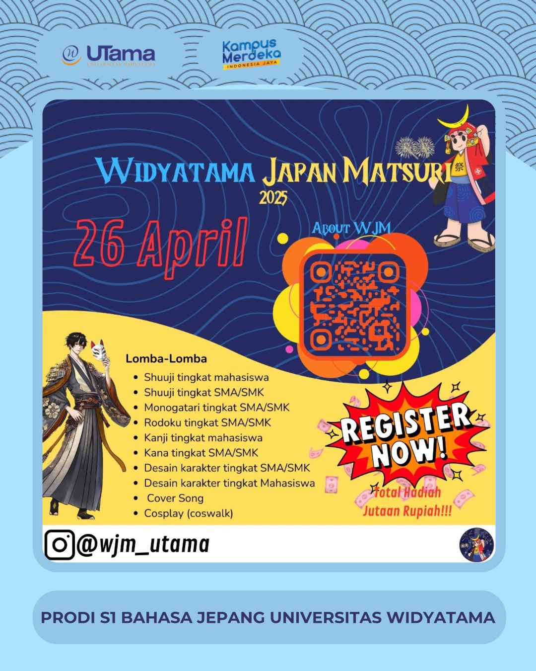 Widyatama Japan Matsuri 2025 (WJM2025) - FIB Jepang S1